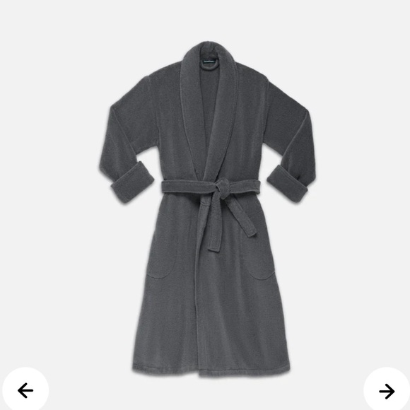 Brooklinen | Other | Brooklinen Super Plush Robe Dark Grey Graphite ...